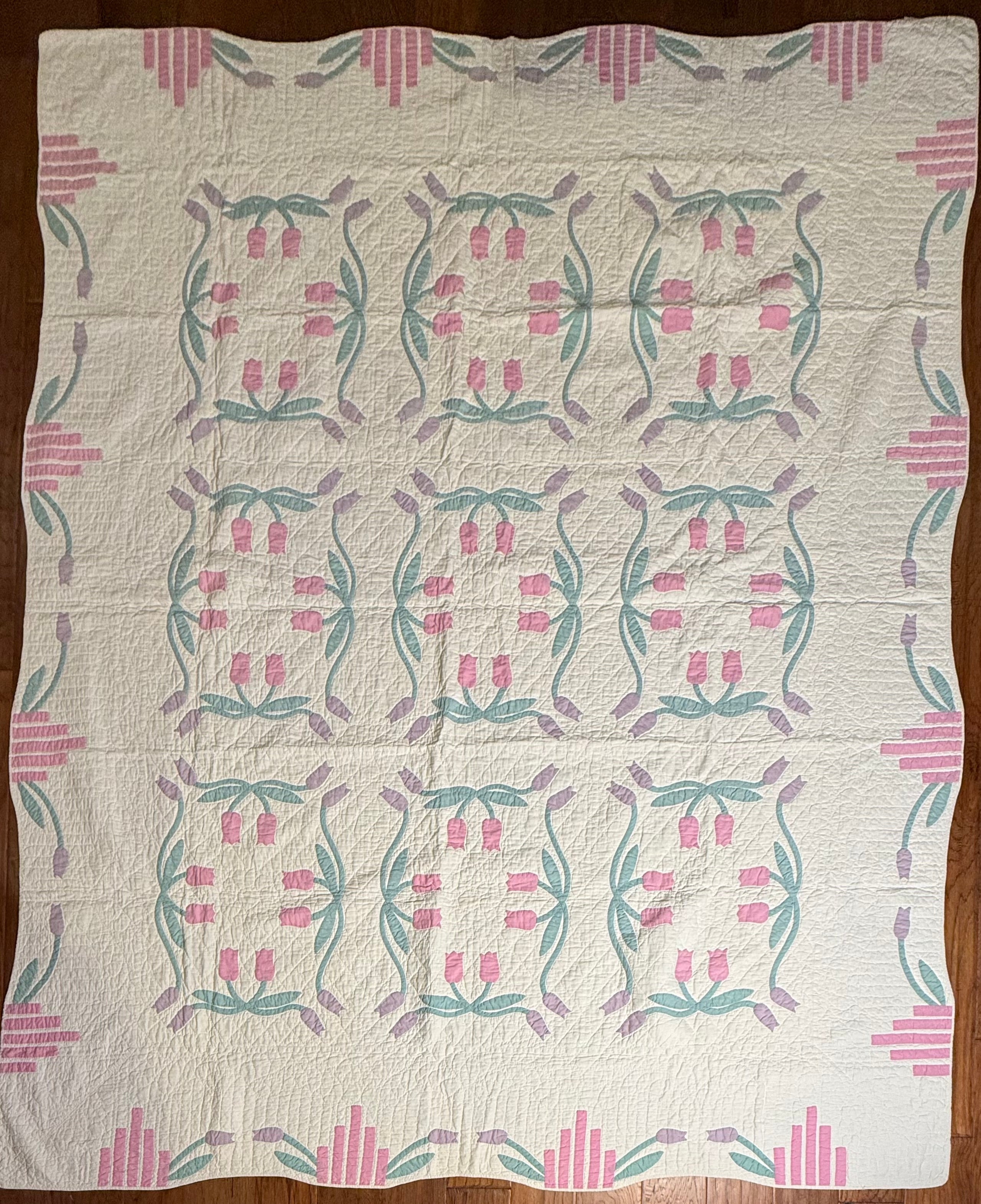 Marie Webster Pattern- May Tulips Quilt – Cindy's Antique Quilts